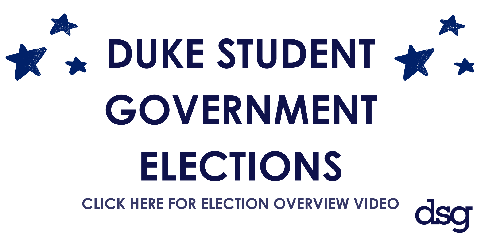 Spring 2025 General Election – Duke Student Government